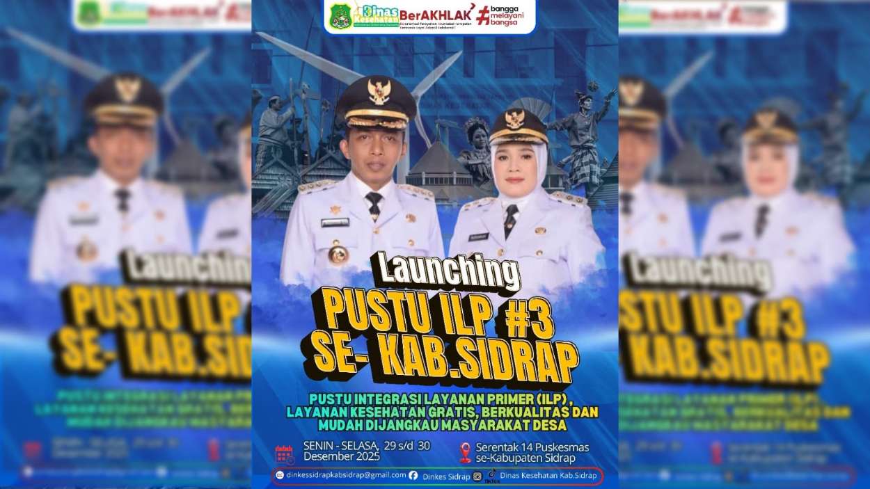 Di Bawah Kepemimpinan Syaharuddin Alrif, Sidrap Siap Launching Pustu ...